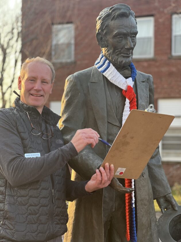 Honest Abe Signs Bobseine Petition For Assembly | News, Sports, Jobs - Observer Today